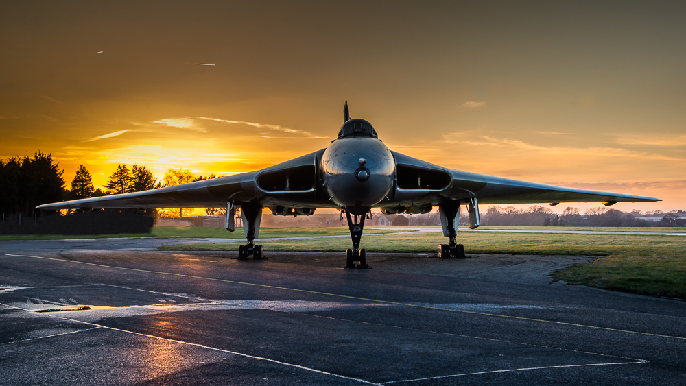 Avro Vulcan XL426 photo shoot at Southend Airport