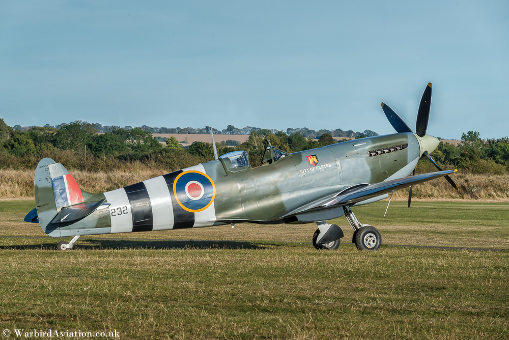 Supermarine Spitfire Mk.IX RR232 (G-BRSF) Boultbee Flight Academy ...