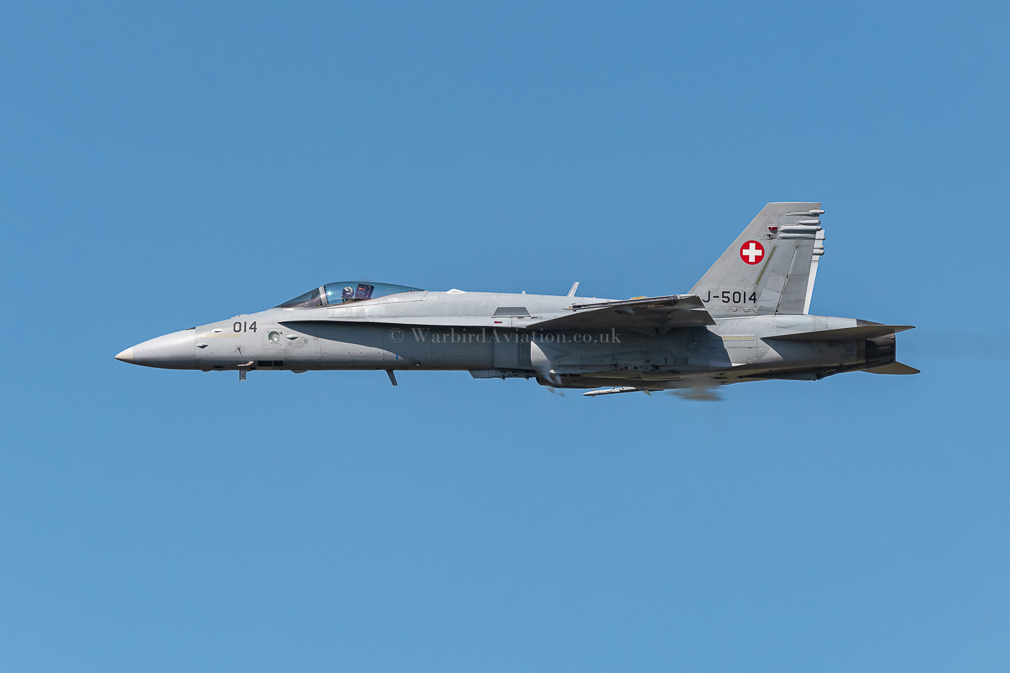 Swiss Air Force F/A-18C Hornet J-5014 | Warbird Aviation