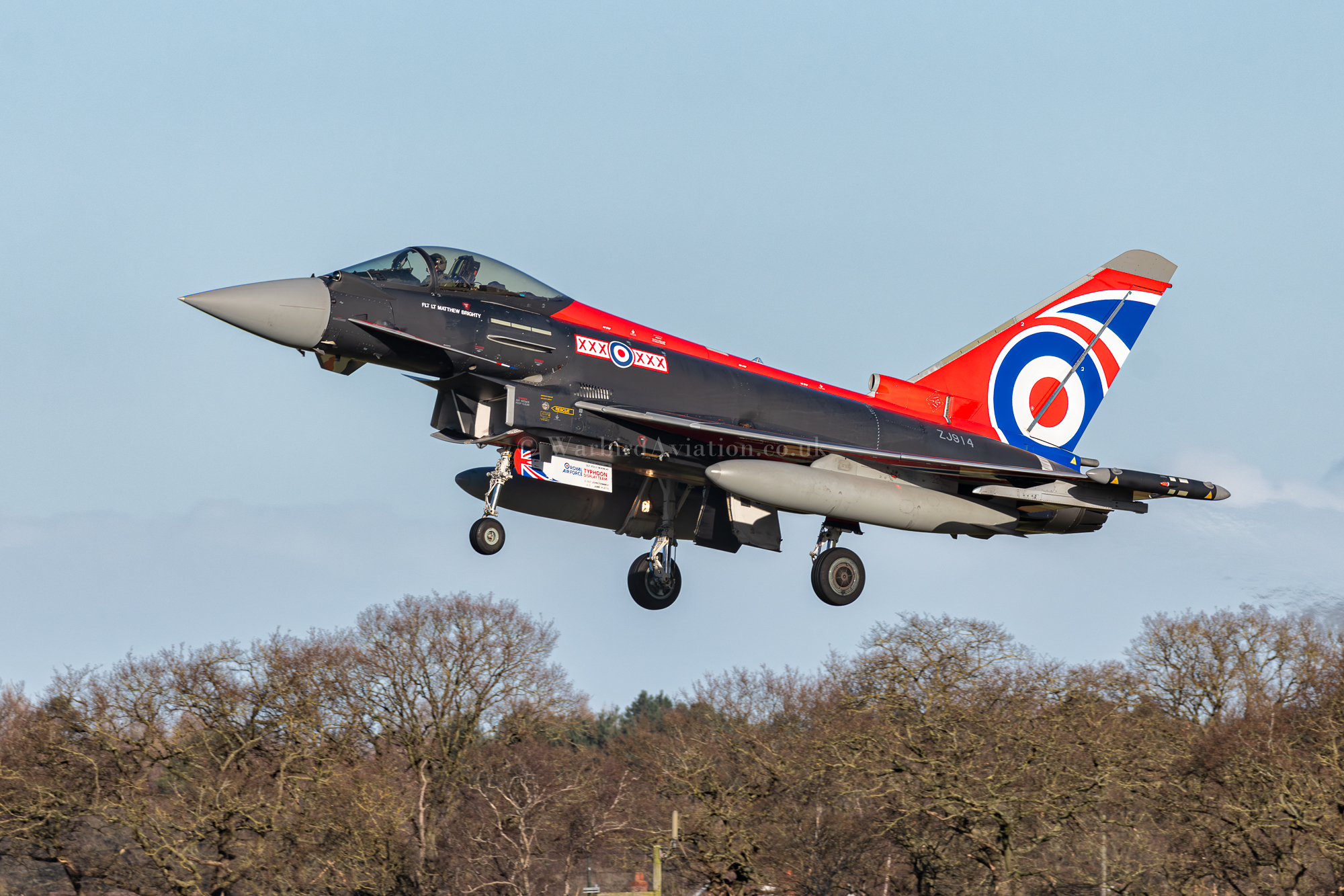 Royal Air Force Eurofighter Typhoon FGR.4 ZJ914 BlackJack | Warbird ...