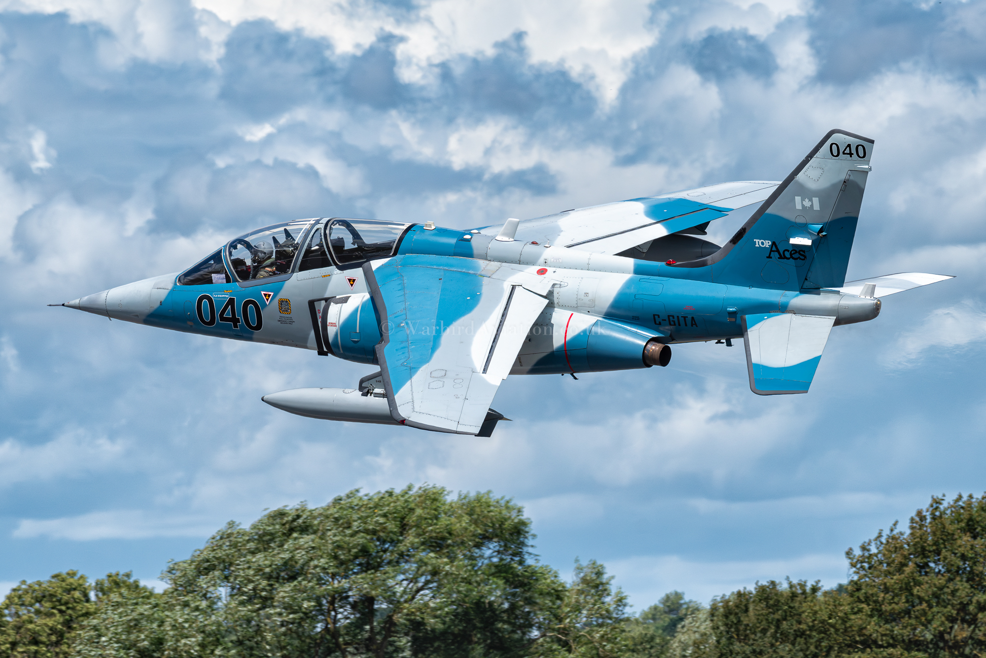 Top Aces Dornier Alpha Jet C-GITA-040 | Warbird Aviation
