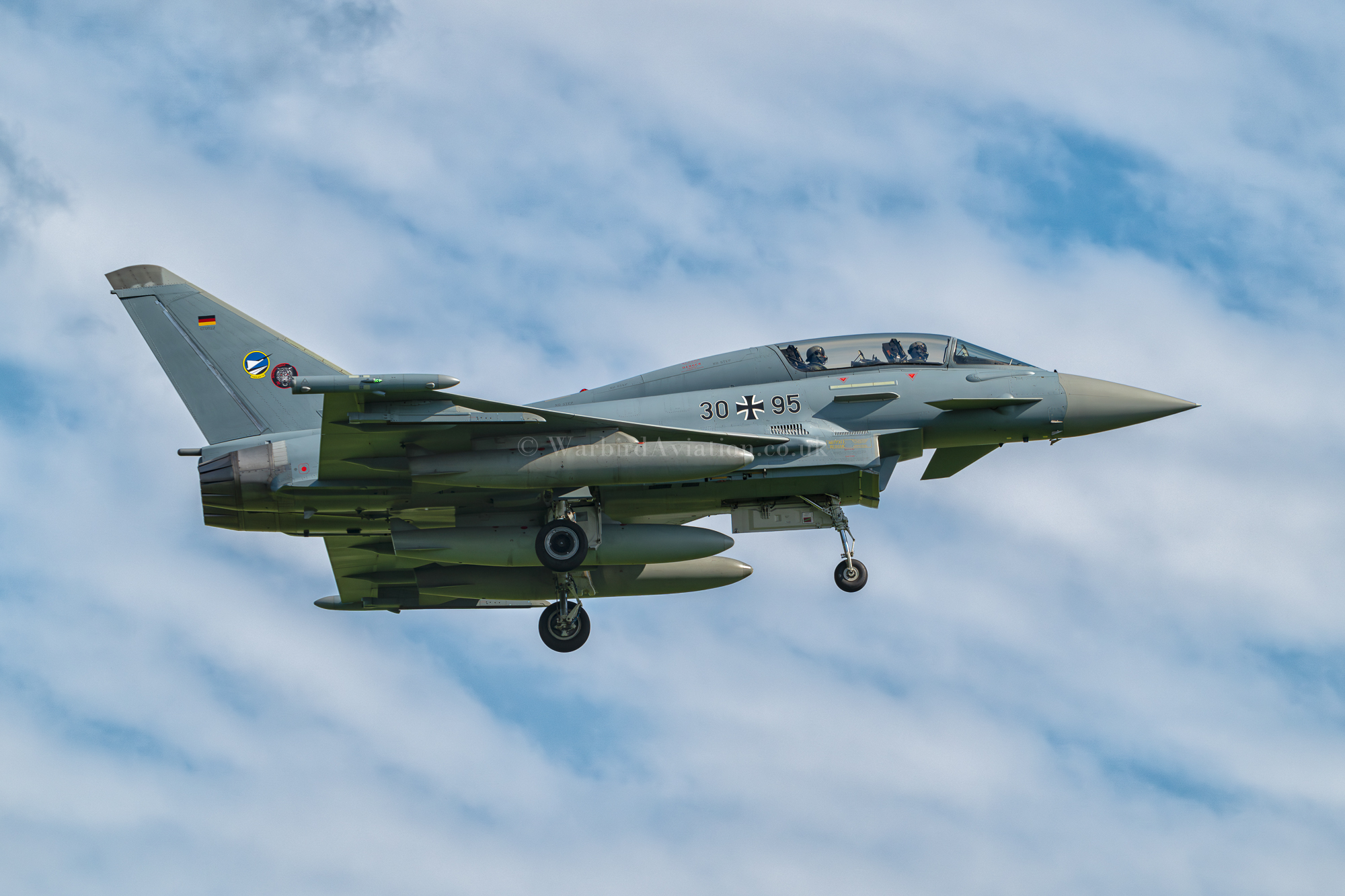 Luftwaffe (German Air Force) Eurofighter Typhoon EF2000 3095 | Warbird ...