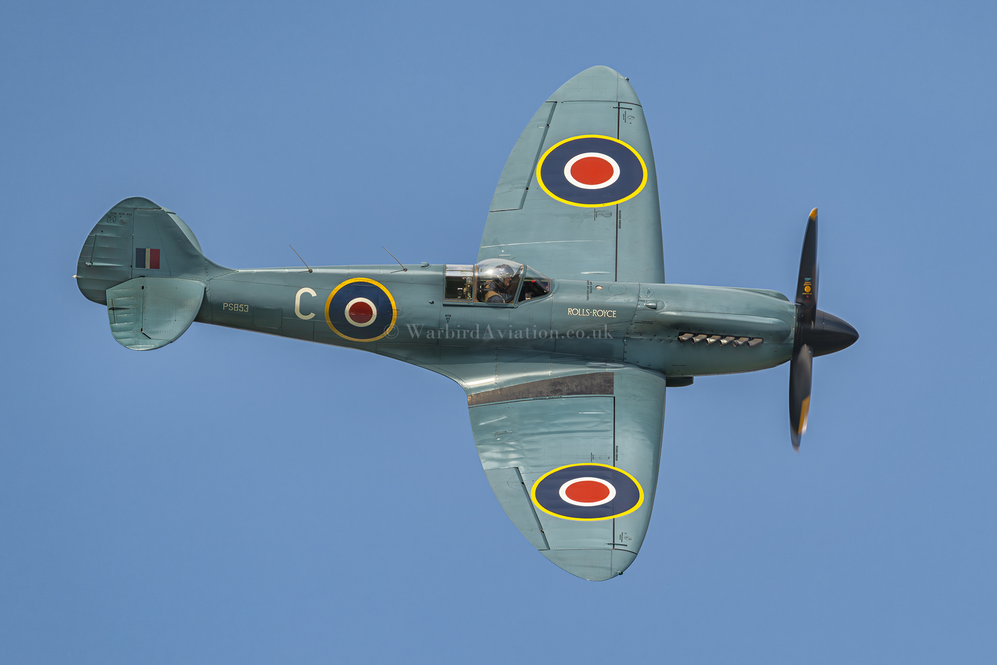 Supermarine Rolls-Royce Spitfire Mk XIX PS853 Rolls-Royce | Warbird ...