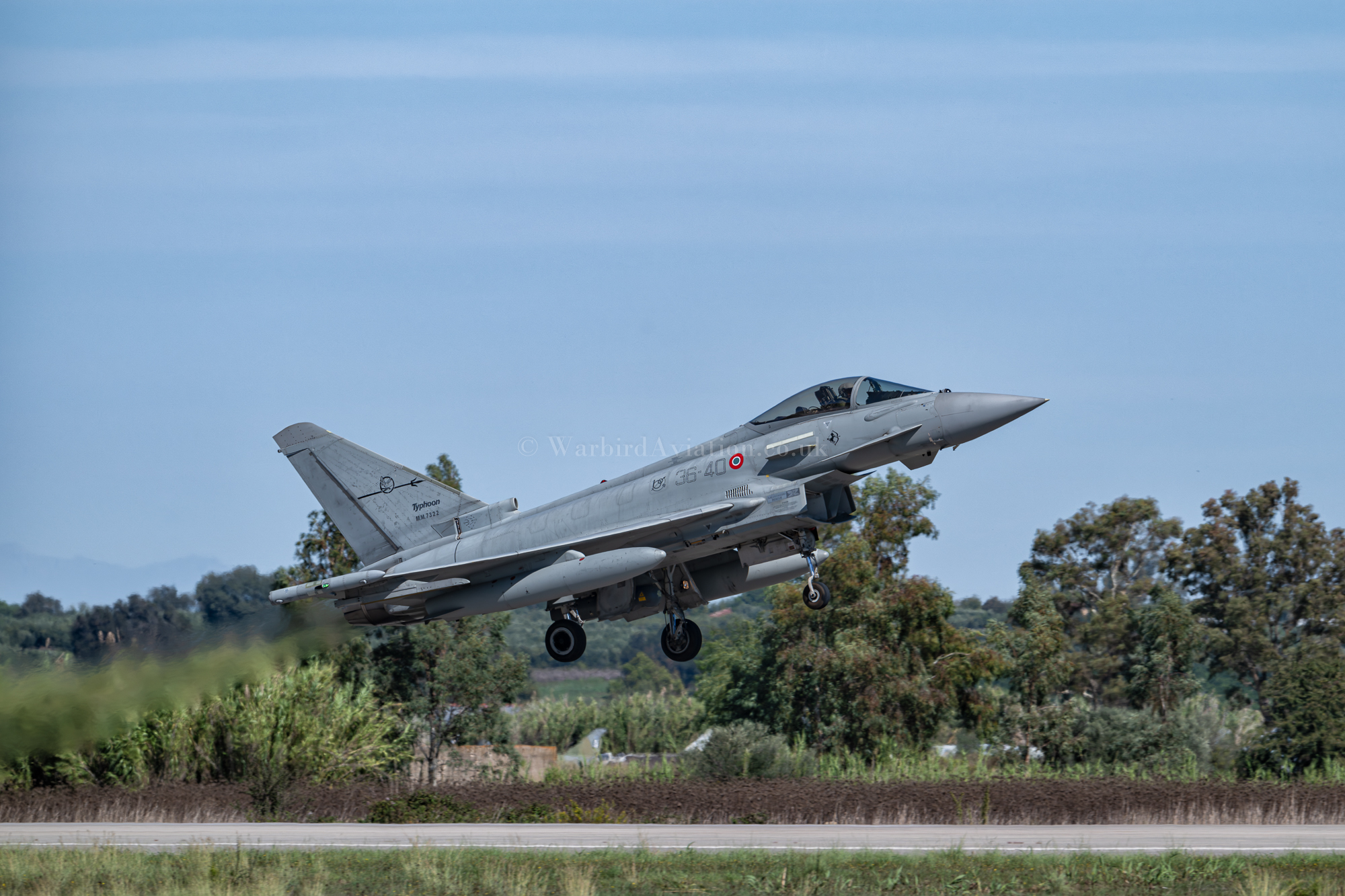 Italian Air Force Eurofighter F-2000A Typhoon MM7322 36-40 | Warbird ...