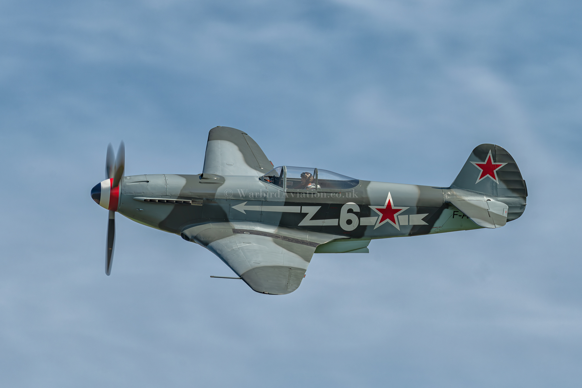 Yakovlev Yak-3UA F-AZOS Jean-Marie Delimboeuf | Warbird Aviation